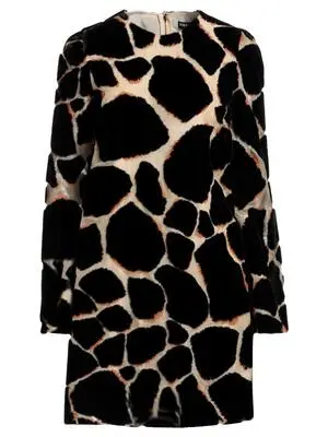 Dolce & Gabbana Long Sleeve Dress - Black