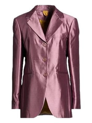Max Mara Single-breasted Blazer - Red