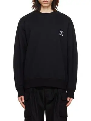 WOOYOUNGMI Round-necked Sweater - Black