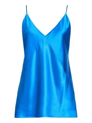 Max Mara Sleeveless V-neck Camisole - Blue