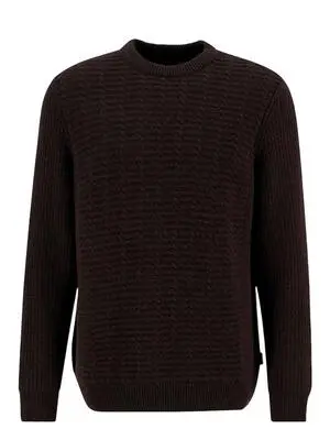 Barbour Cleveland Crew Neck Jumper - Black