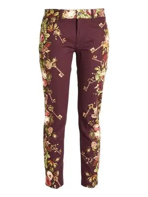 DOLCE & GABBANA Dolce & Gabbana Floral Print Tapered Trousers