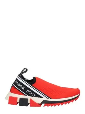 Dolce & Gabbana Low Top Casual Trainers - Red