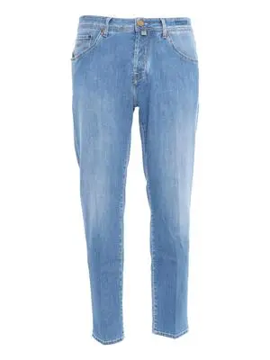 Jacob Cohen Scott Cropped Jeans - Blue