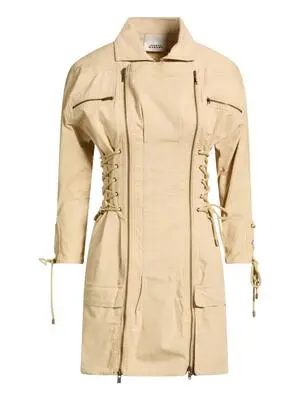Isabel Marant Étoile Long Sleeve Zip Up Dress - Nude