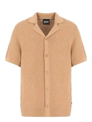 HUGO BOSS BOSS Regular-Fit Knit Cardigan With Button Fastening