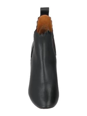 Chloé Leather Chelsea Boots - Black