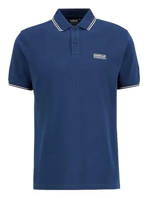 Barbour Short-sleeved Polo Shirt Insig Blue