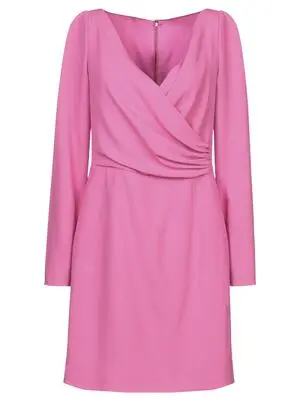 DOLCE & GABBANA Dolce & Gabbana V-Neck Slim-Fit Dress