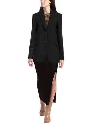 Sportmax Single-breasted Blazer - Black