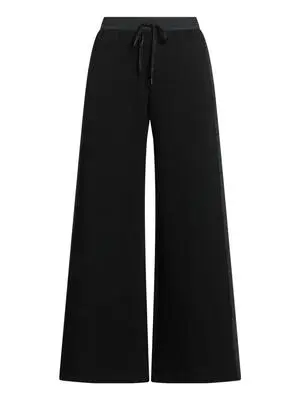 MAXCO. Max&co. Wide-leg Trousers With Drawstring Waist - Black