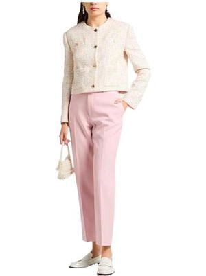 Burberry Tailored Tapered Trousers - Pink