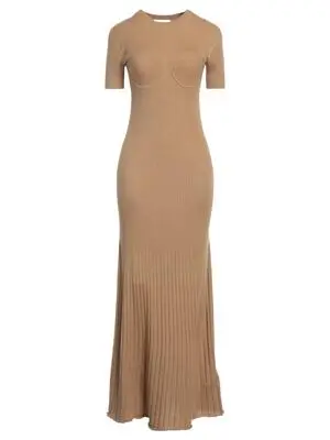 Max Mara Knitted Maxi Dress - Brown