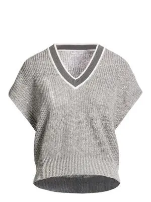 BRUNELLO CUCINELLI Brunello Cucinelli Lightweight Knitted T-Shirt With Sequins