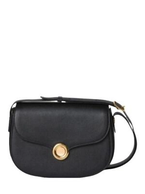 Loro Piana Ghiera Logo Shoulder Bag - Black