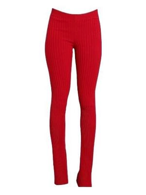 JACQUEMUS Jacquemus Ribbed Knit Lightweight Pants