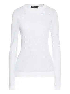 Dolce & Gabbana Lightweight Knit Sweater - White