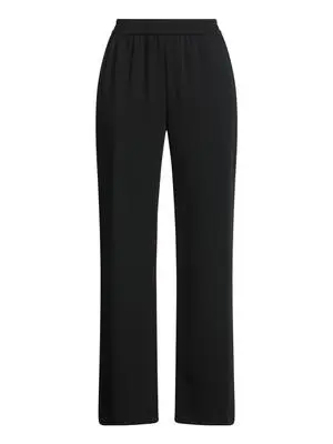 MAXCO. Max&co. Solid Colored Straight-leg Pants - Black