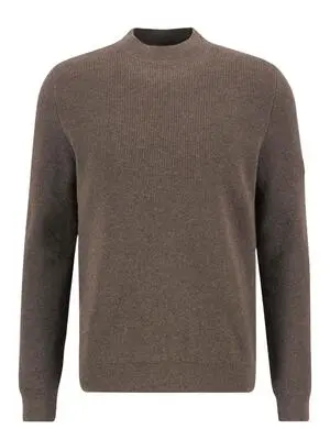 Barbour Crawley Crew Neck Jumper - Brown