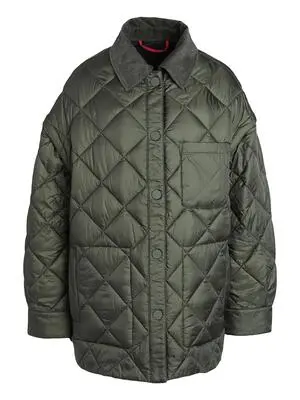 MAXCO. Max&co. Quilted Color-blocked Jacket - Black