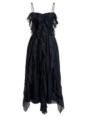 CHLOÉ Sleeveless Flared Dress With Ruffles