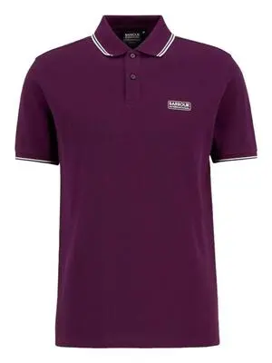 Barbour Short-sleeved Polo Shirt Red