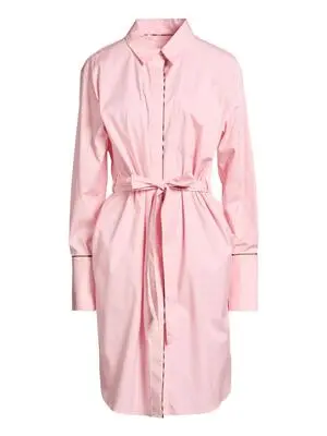 Burberry Belted Shirt Dress - Pink