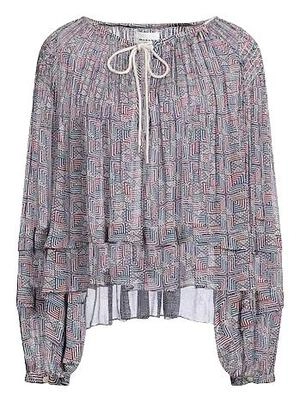 ISABEL MARANT ÉTOILE Isabel Marant Etoile Chiffon Tiered Blouse