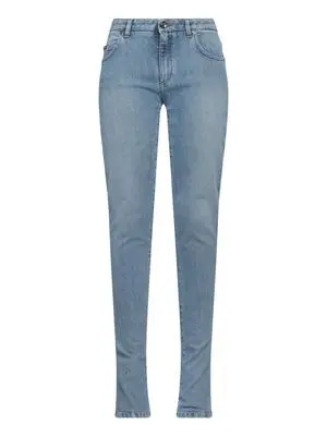 Dolce & Gabbana Light Wash Stretch Denim Bootcut Pants - Blue