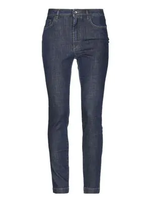 Dolce & Gabbana Dark Wash Skinny Jeans - Black