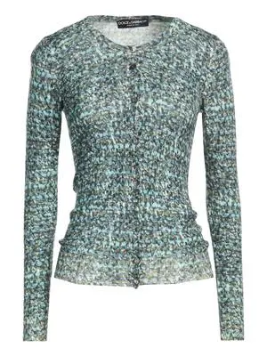 Dolce & Gabbana Colorful Lightweight Wool Knit Sweater - Gray