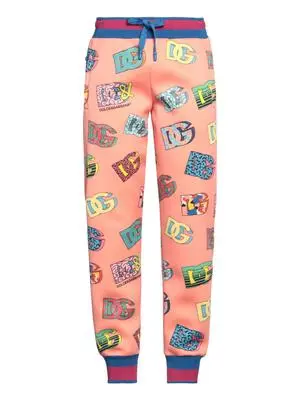 Dolce & Gabbana Printed Scuba Drawstring Pants - Pink