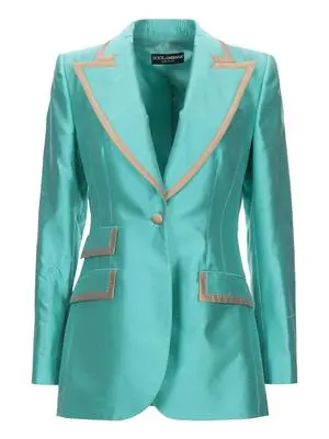 Dolce & Gabbana Single-breasted Blazer - Blue