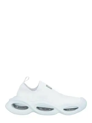 Dolce & Gabbana Leather Platform Sneakers - White
