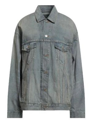 Balenciaga Medium Denim Jacket - Gray