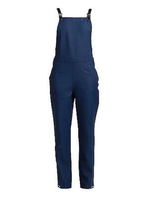 Burberry Sleeveless Denim Overalls - Blue