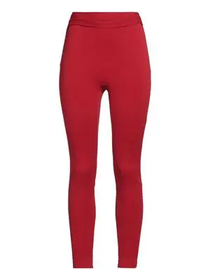 Dolce & Gabbana Solid Color Leggings - Red