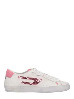 DIESEL® Low-top Trainers With Sequins - White