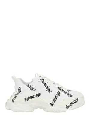 BALENCIAGA Balenciaga Logo Platform Sneakers