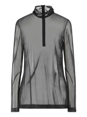 Dolce & Gabbana Turtleneck Long Sleeve Top - Gray