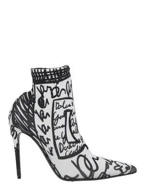 Dolce & Gabbana Two-tone Sock Ankle Boots - Black
