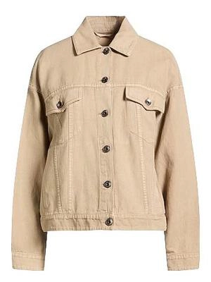 Brunello Cucinelli Gabardine Casual Jacket - Nude