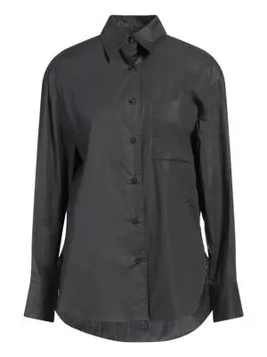 Isabel Marant Étoile Solid Color Long-sleeve Shirt - Black