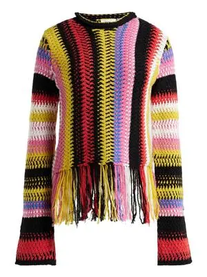 CHLOÉ Chloe Knitted Sweater With Tassels