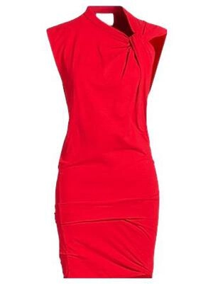 Isabel Marant Étoile Sleeveless Ruched Dress - Red