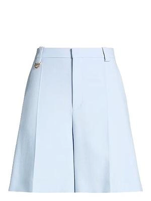 Chloé Wool Shorts - Blue