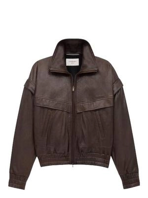 SAINT LAURENT Saint Laurent Zip-Up Bomber Jacket