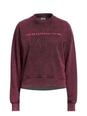 DIESEL® Long Sleeve Crewneck Sweatshirt - Red