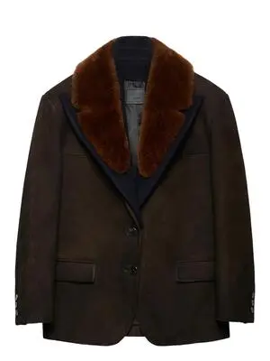 Prada Single-breasted Tailored Blazer - Black