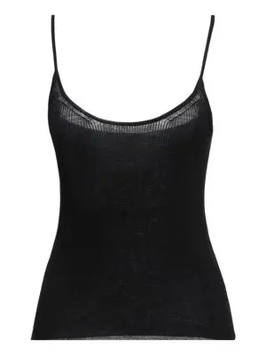 Chloé Sleeveless Knit Top - Black